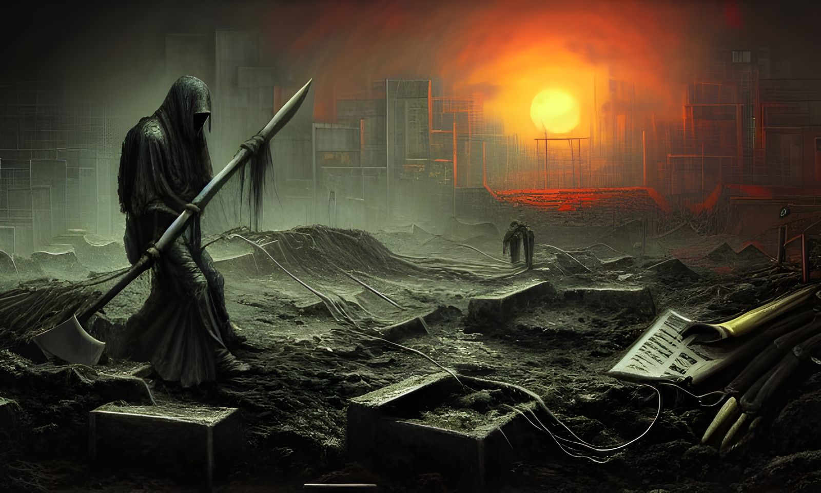 the reaper - AI Generated Artwork - NightCafe Creator