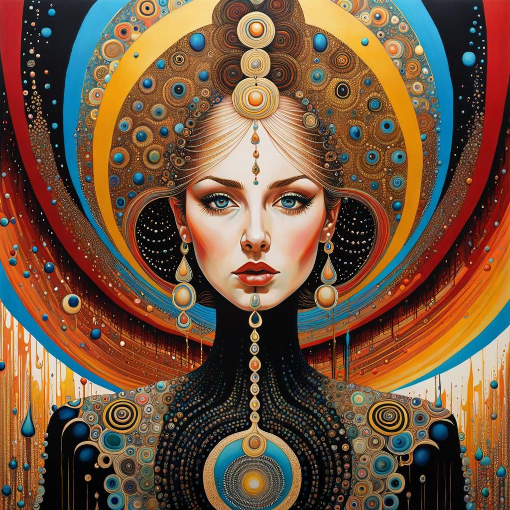 Artistic Portrait - AI Generated Artwork - NightCafe Creator