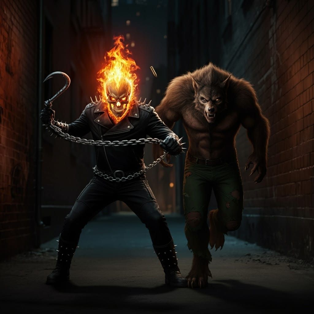 Ghost Rider And The Werewolf By Night, Together Again