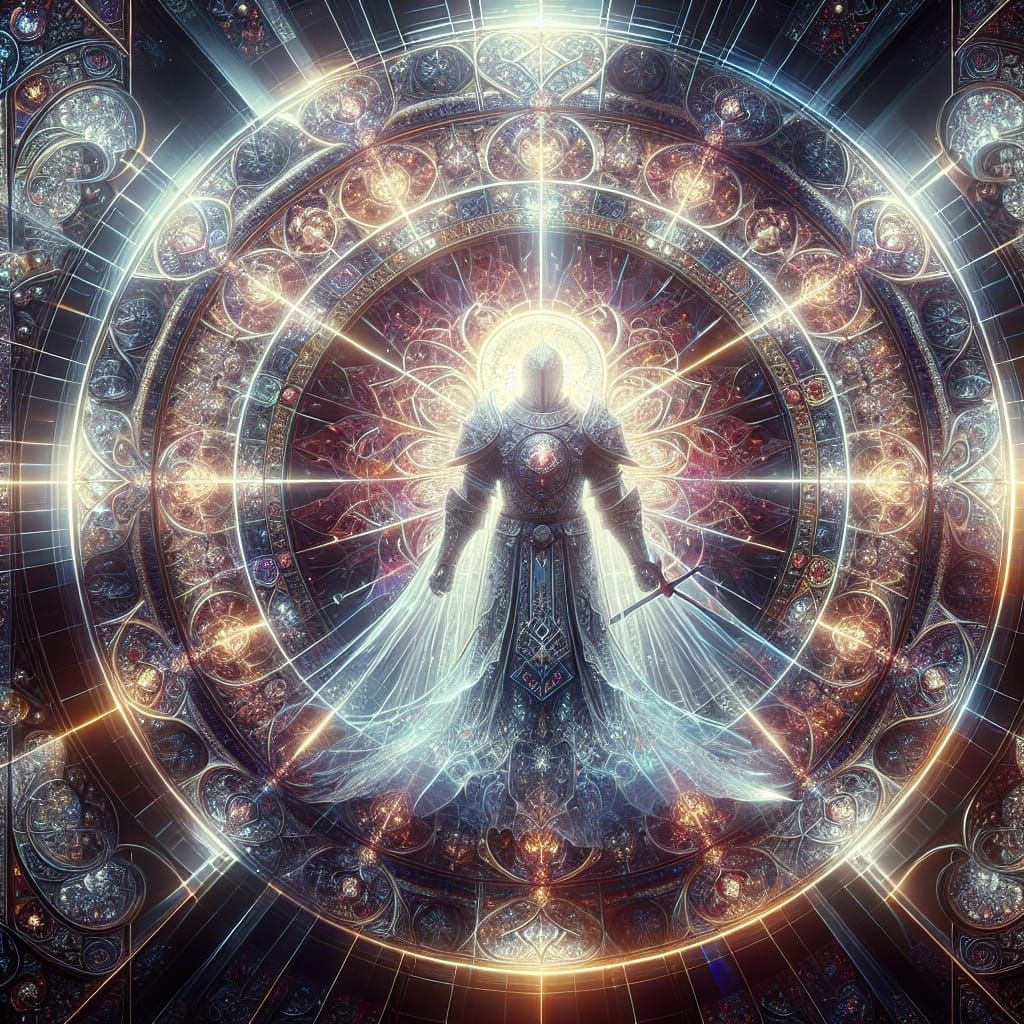 Knight of light - AI Generated Artwork - NightCafe Creator