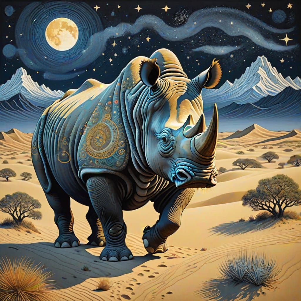 Unusual Night in the Desert - Unusual Night in the D...