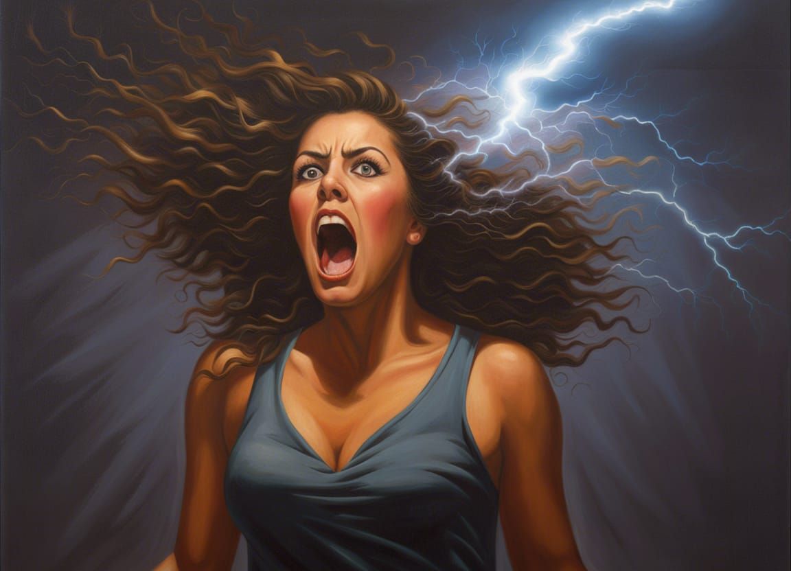 Electric Shock - AI Generated Artwork - NightCafe Creator