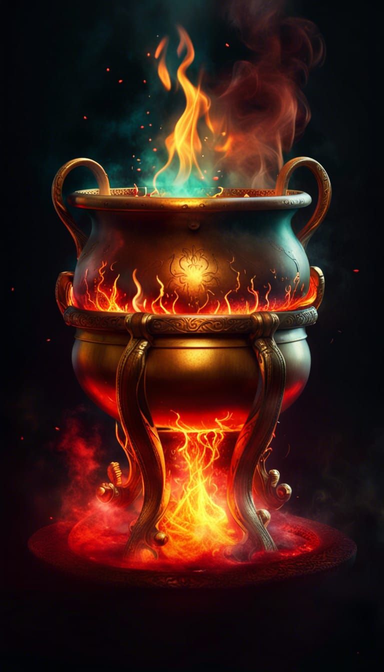 Cauldron - AI Generated Artwork - NightCafe Creator