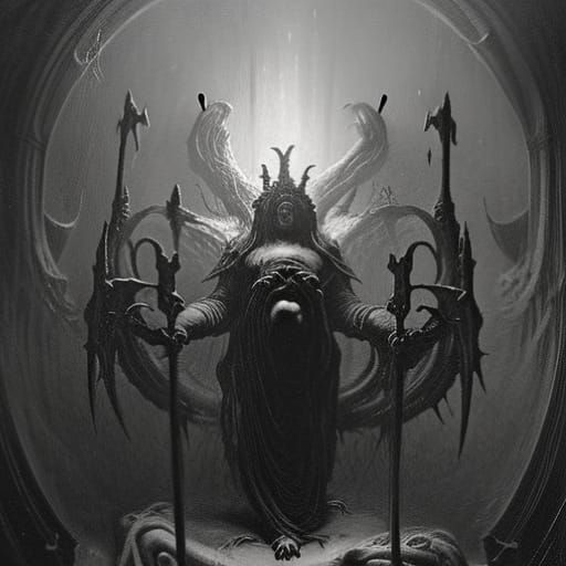Abyssal Tyrant - AI Generated Artwork - NightCafe Creator