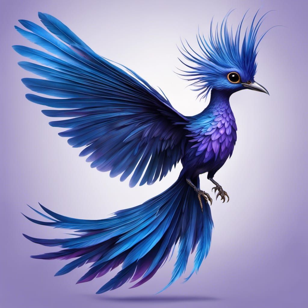 Fancy Fae Bird - AI Generated Artwork - NightCafe Creator