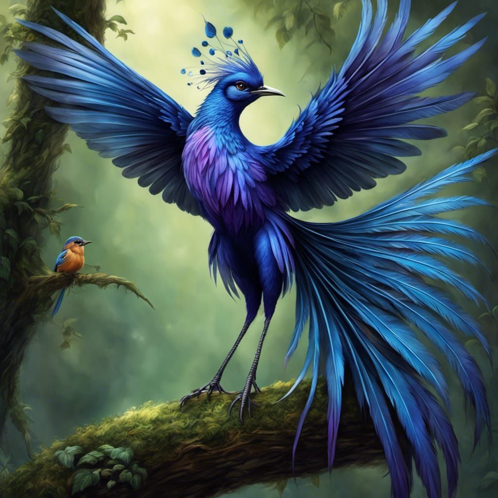 Fancy Fae Bird - AI Generated Artwork - NightCafe Creator