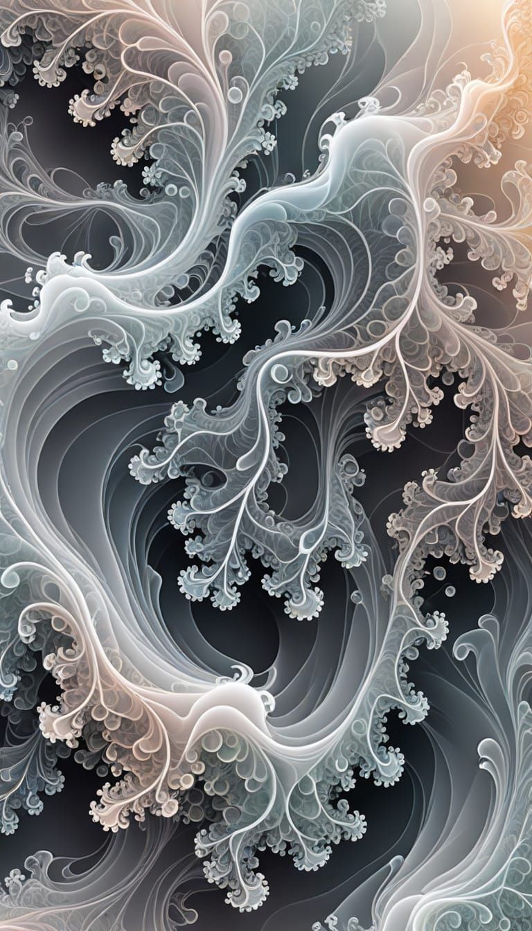 Ethereal Creature in Pastel Hues - AI Art