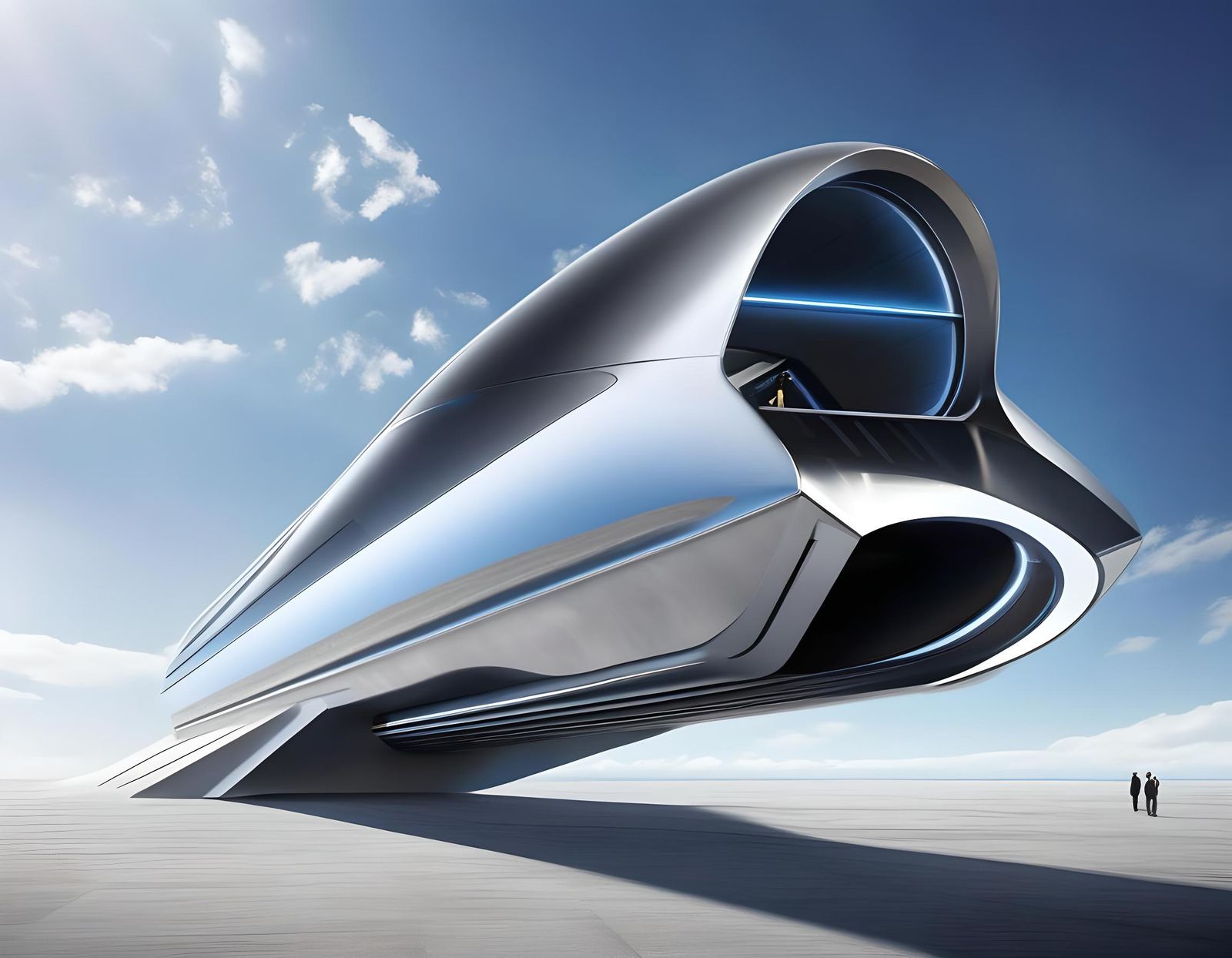 Supersonic rocket concept - AI Generated Artwork - NightCafe Creator