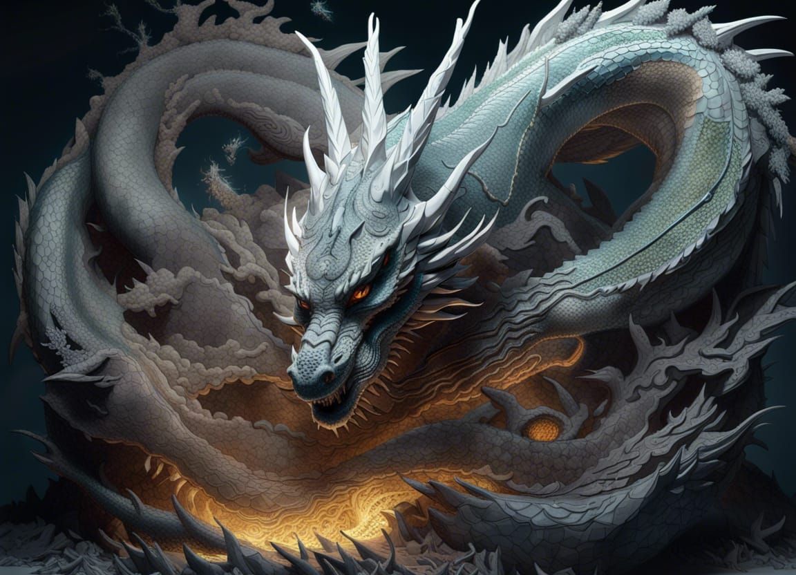 My first dragon creation