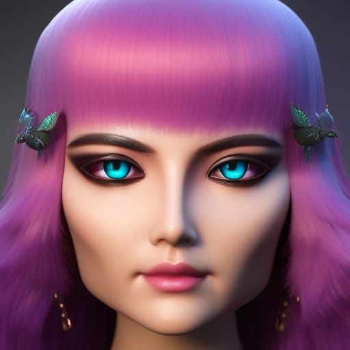 🚺Preety in pink🚺 - AI Generated Artwork - NightCafe Creator