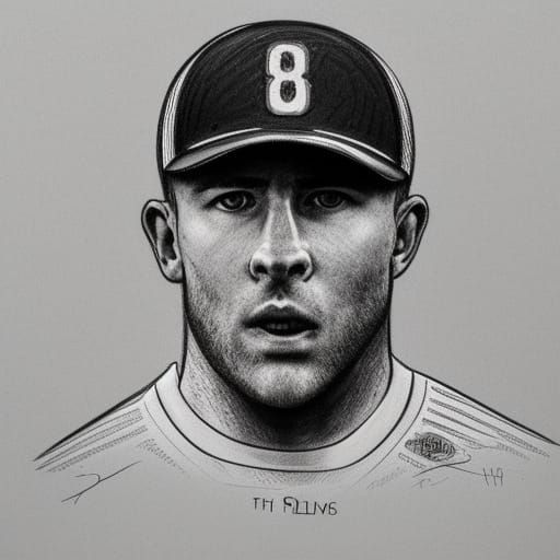 Player Number 8 - AI Generated Artwork - NightCafe Creator