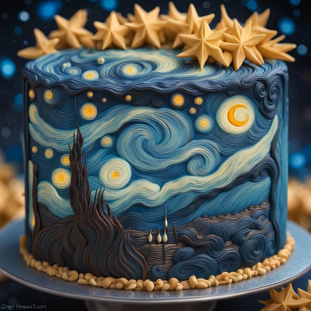 Una torta muy especial - AI Generated Artwork - NightCafe Creator