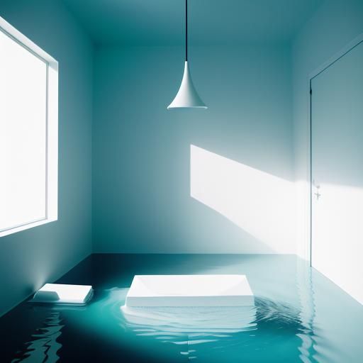 White Liminal Room - AI Generated Artwork - NightCafe Creator