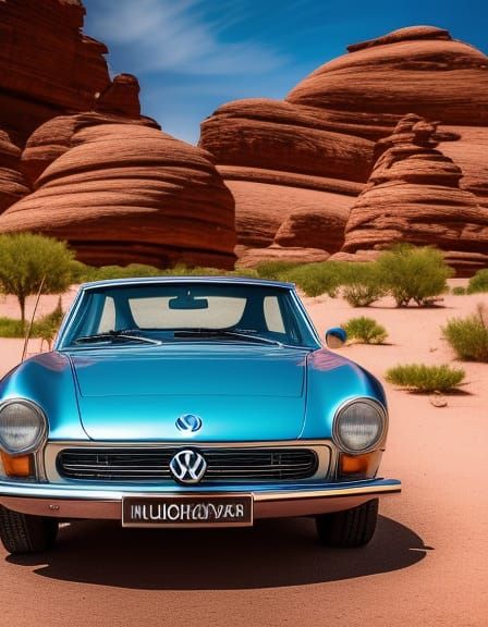 vw car - AI Generated Artwork - NightCafe Creator