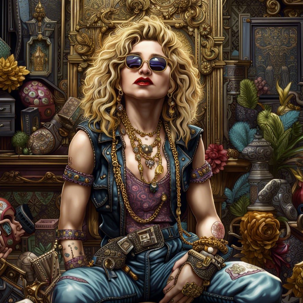 Madonna in Desperately Seeking Susan - AI Generated Artwork - NightCafe ...