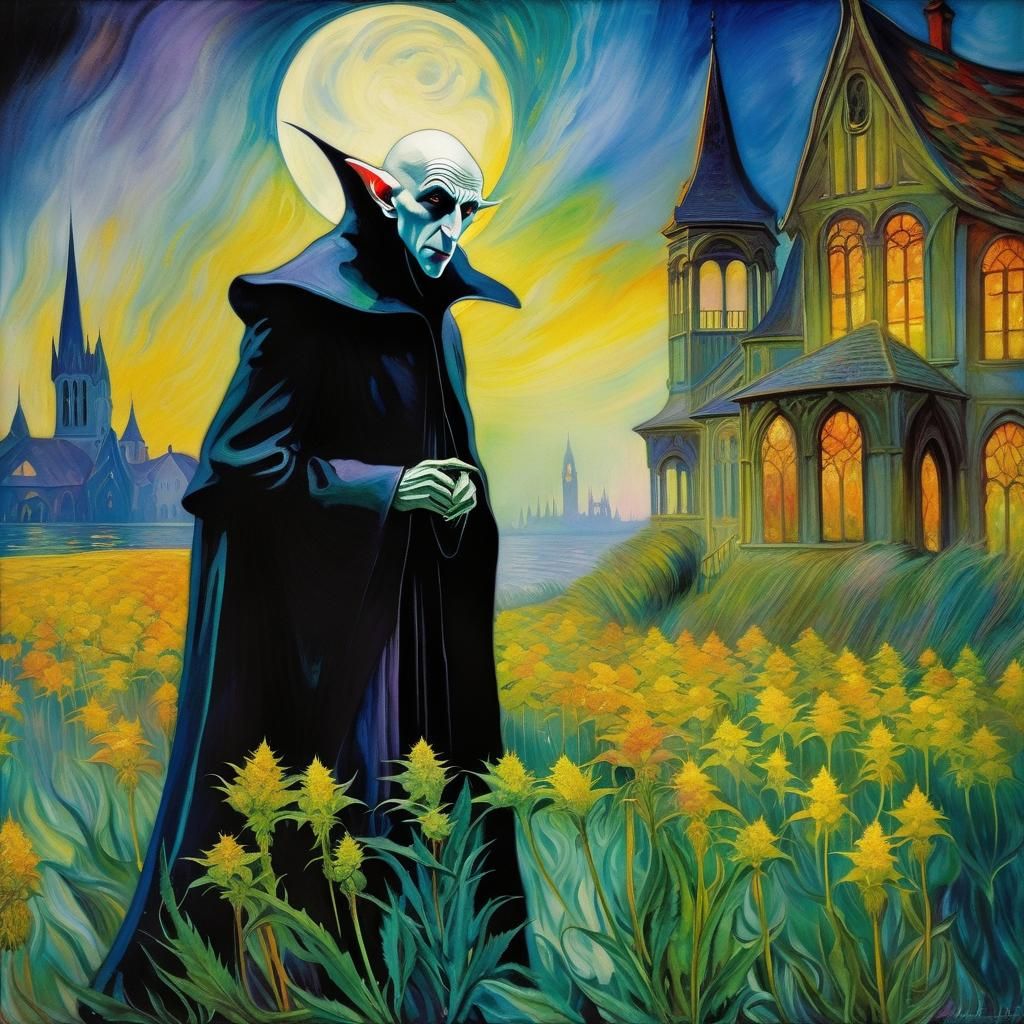 1922 Nosferatu - AI Generated Artwork - NightCafe Creator