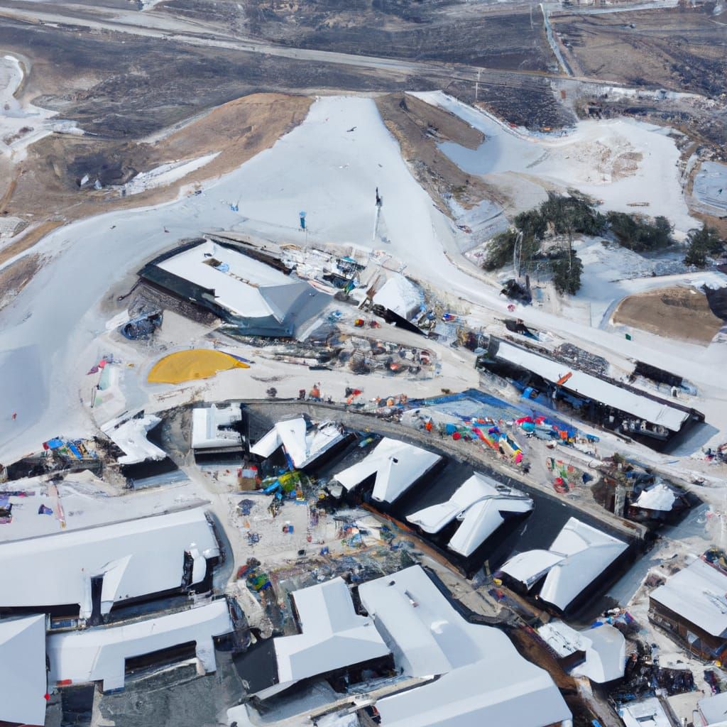 Nebraska’s most popular ski resort, intricately detailed - AI Generated ...