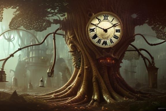 tree of time - AI Generated Artwork - NightCafe Creator