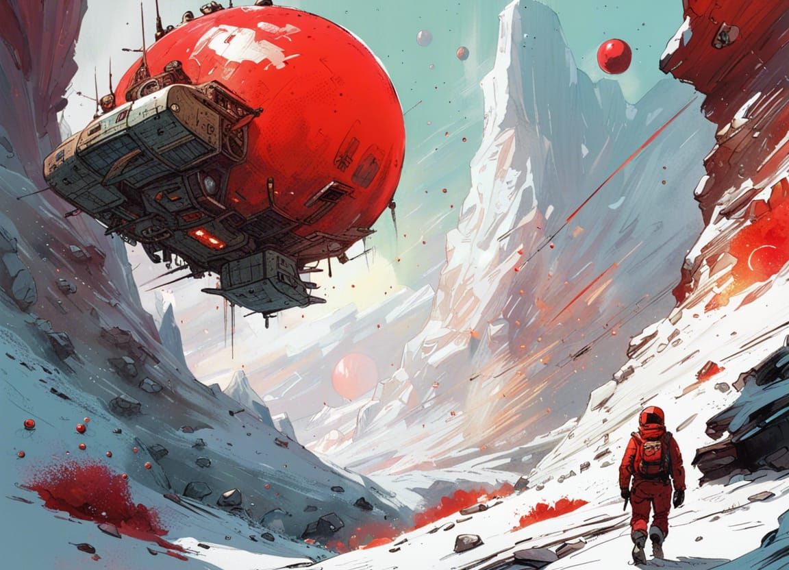 Weather Baloon - AI Generated Artwork - NightCafe Creator