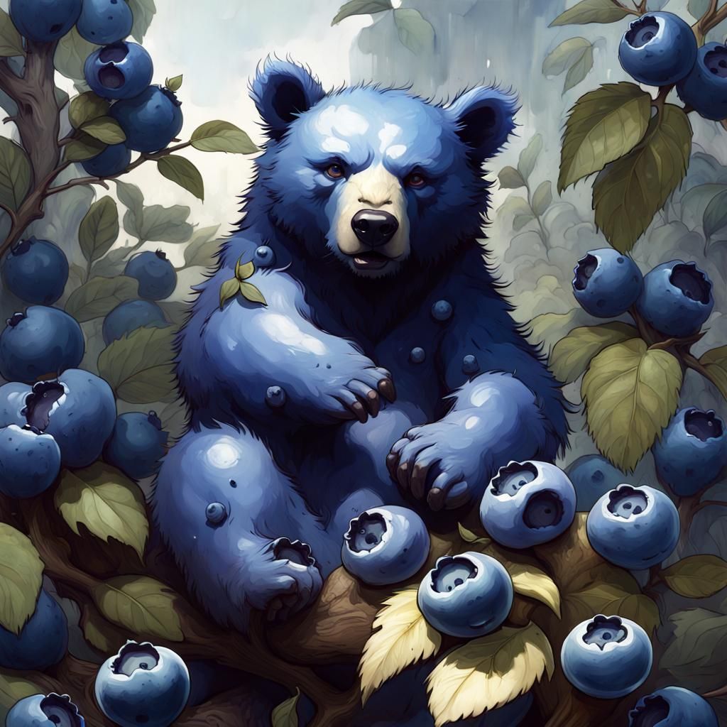 Bluebear - AI Generated Artwork - NightCafe Creator