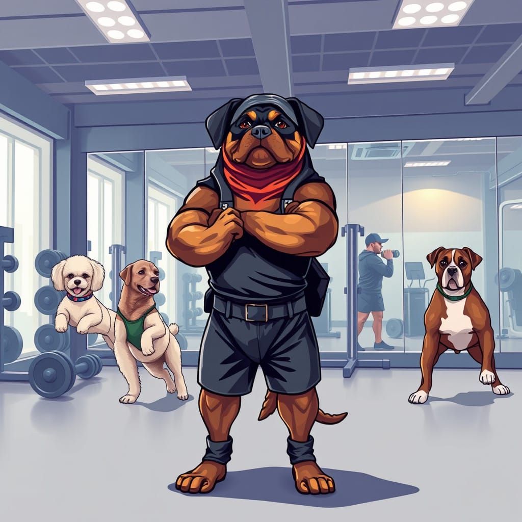 Work hard, build up muscles - Work hard, build up muscles