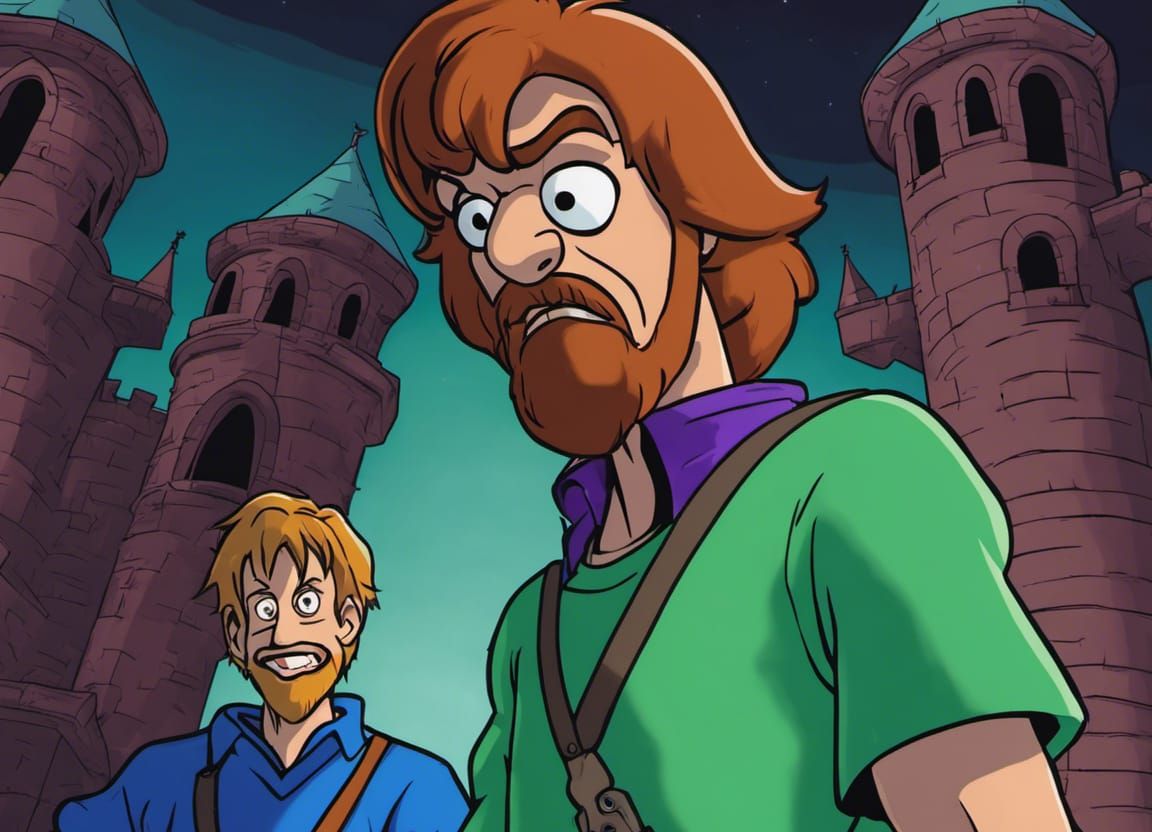 "Like, zoinks, Fred! Something feels weird..." - AI Generated Artwork - NightCafe Creator