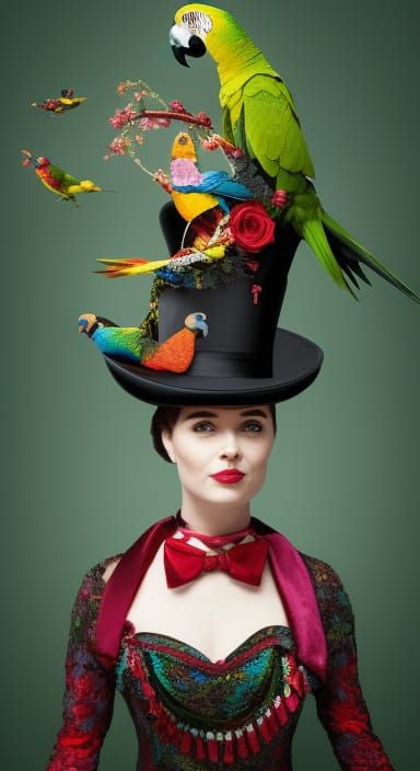 Silly Hats 2 - AI Generated Artwork - NightCafe Creator