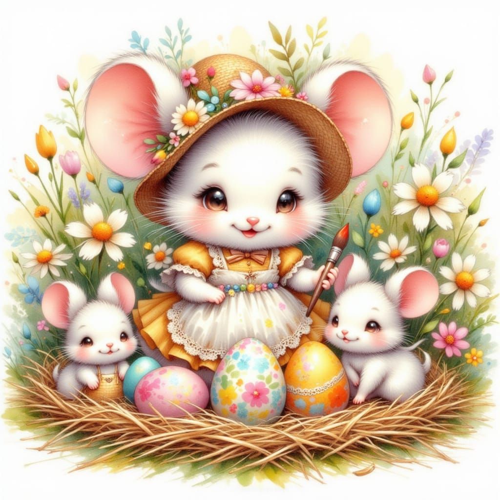 Mim's Easter fun with friends - Mim's Easter fun with friend...