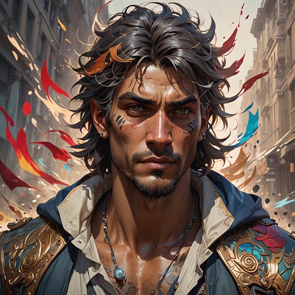 bad boy running wild : r/nightcafe