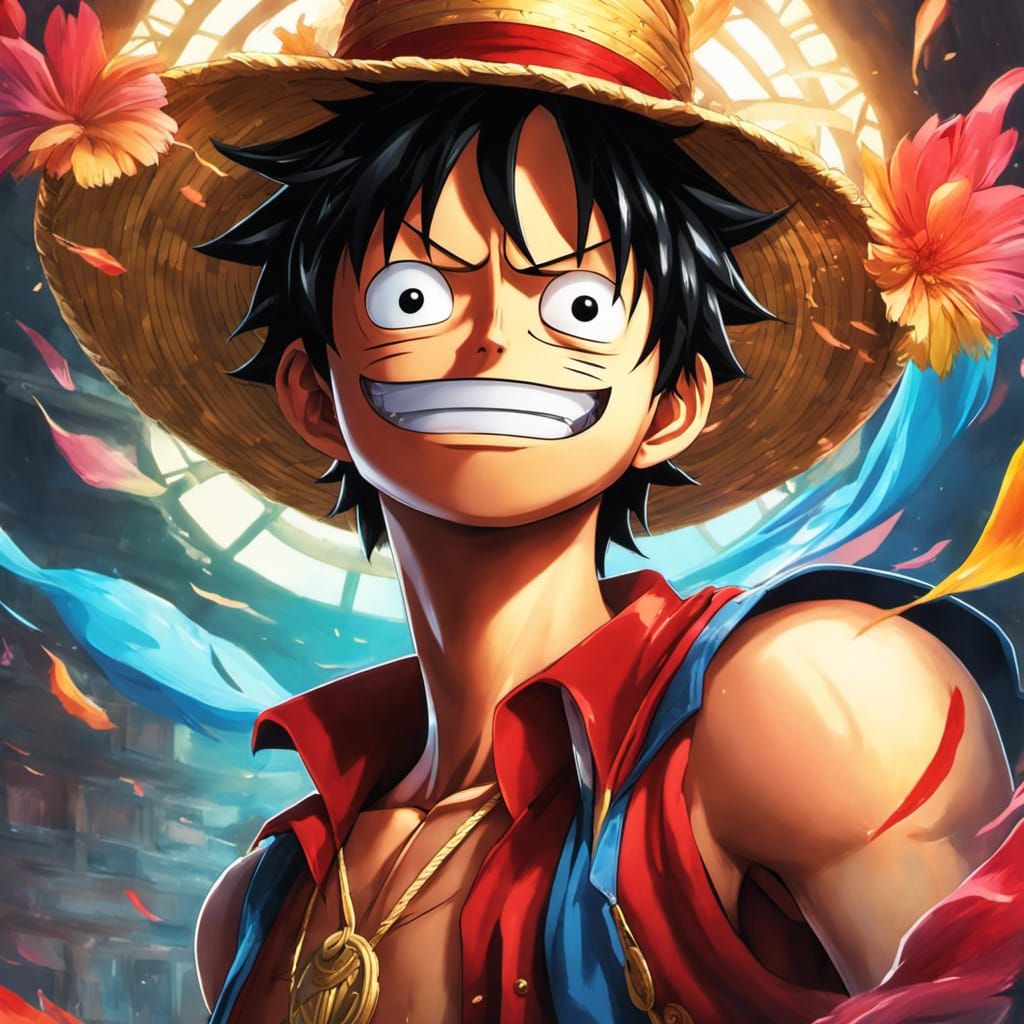 Monkey D. Luffy - AI Generated Artwork - NightCafe Creator