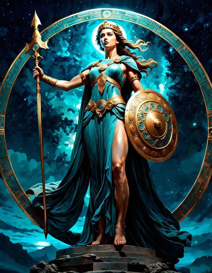 Athena - AI Generated Artwork - NightCafe Creator