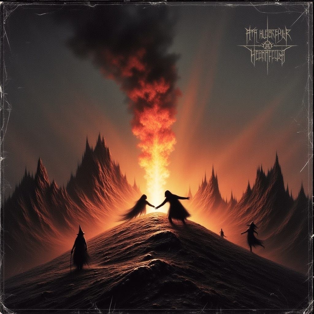 Fire dance - Witches Dance Amid Burning Pyre in Haunting Al...