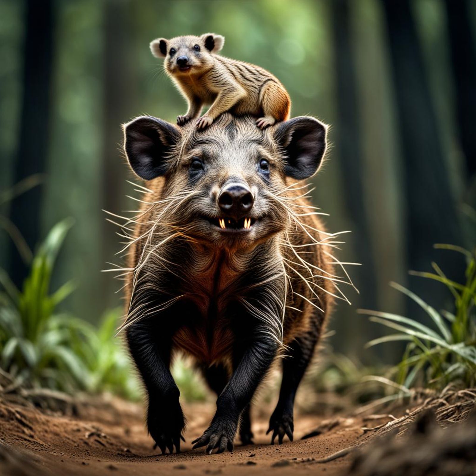 Timon and Pumbaa - The movie - AI Generated Artwork - NightCafe Creator