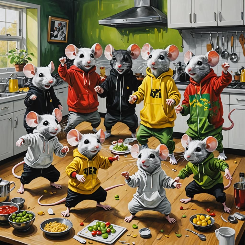 When the cat is out of the house... - AI Generated Artwork - NightCafe ...