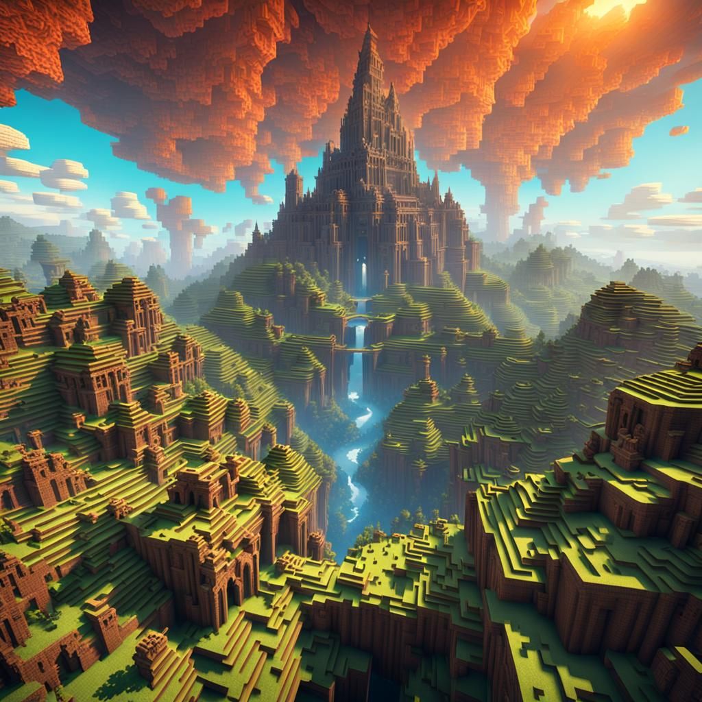 minecraft - AI Generated Artwork - NightCafe Creator