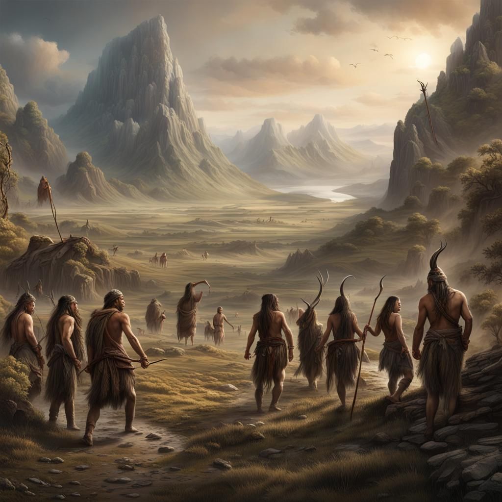Prehistory 14,000 years ago: Western Hunter Gatherers (descended from ...