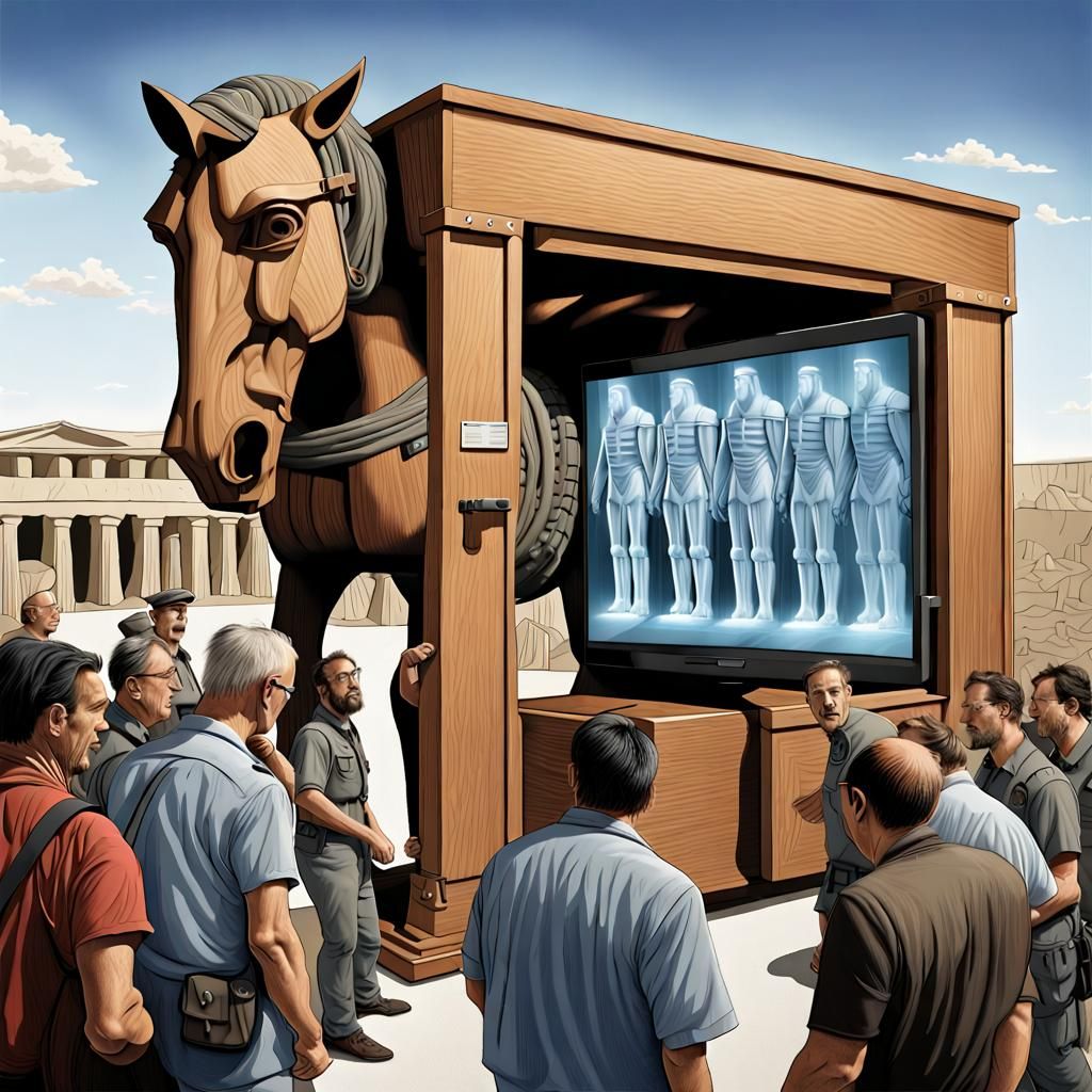 Trojan TSA VI - AI Generated Artwork - NightCafe Creator