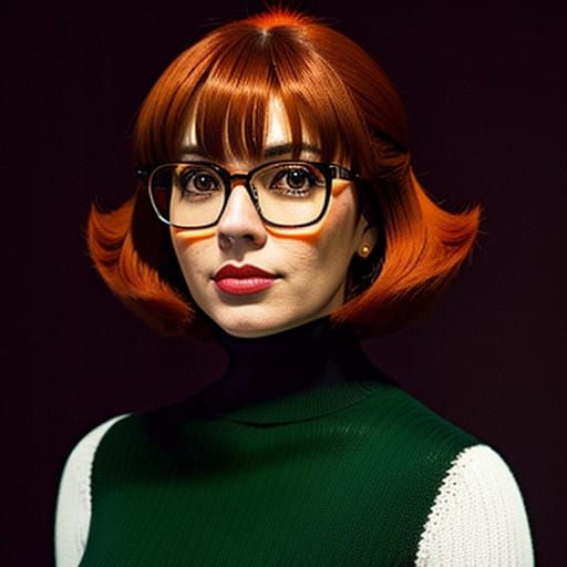 Velma Dinkley - Manga-Inspired Velma Dinkley in Vibrant Com...