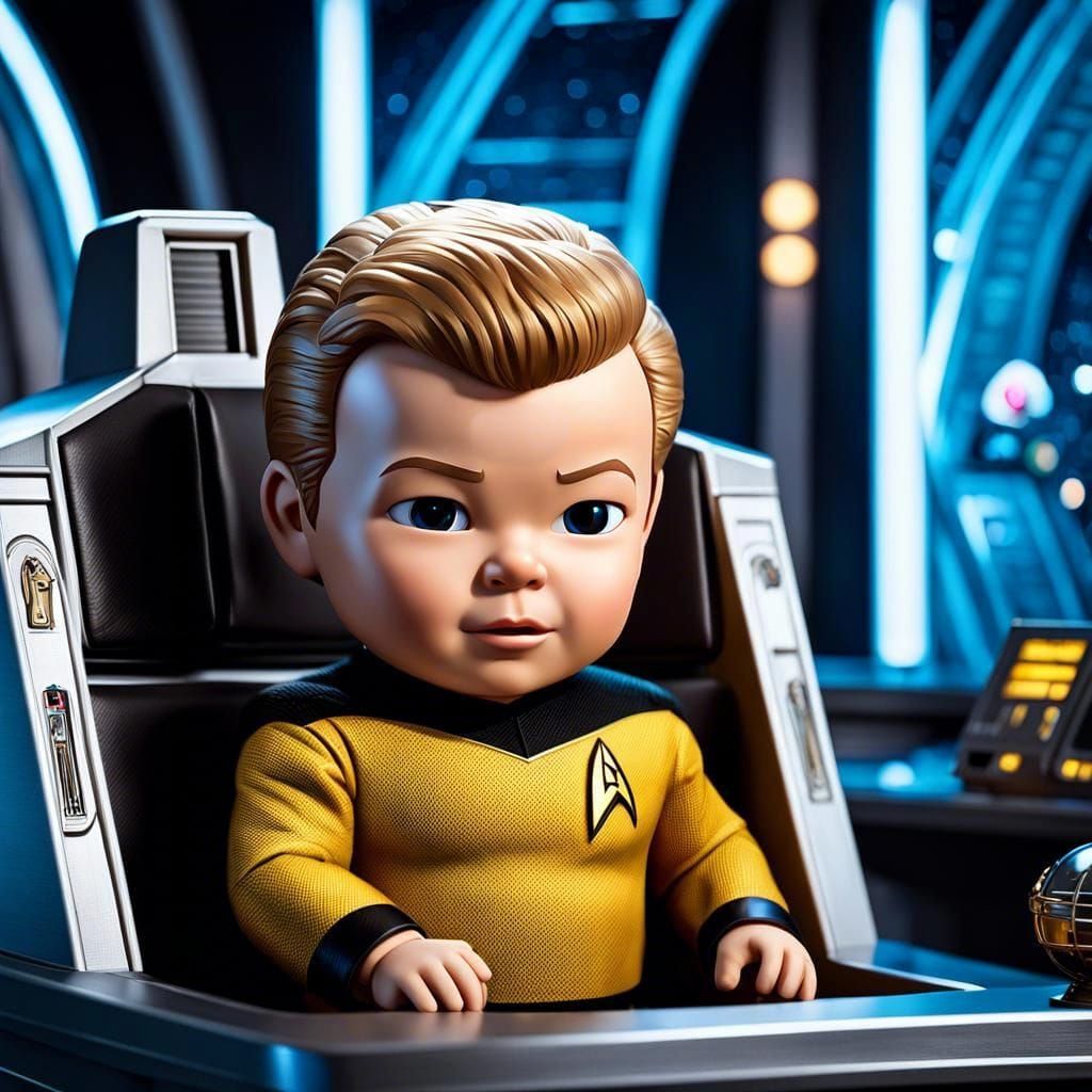 CAPTAIN KIRK - AI Generated Artwork - NightCafe Creator