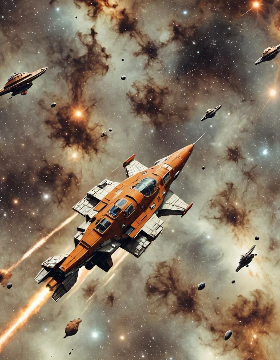 Rocketship #1 - AI Generated Artwork - NightCafe Creator