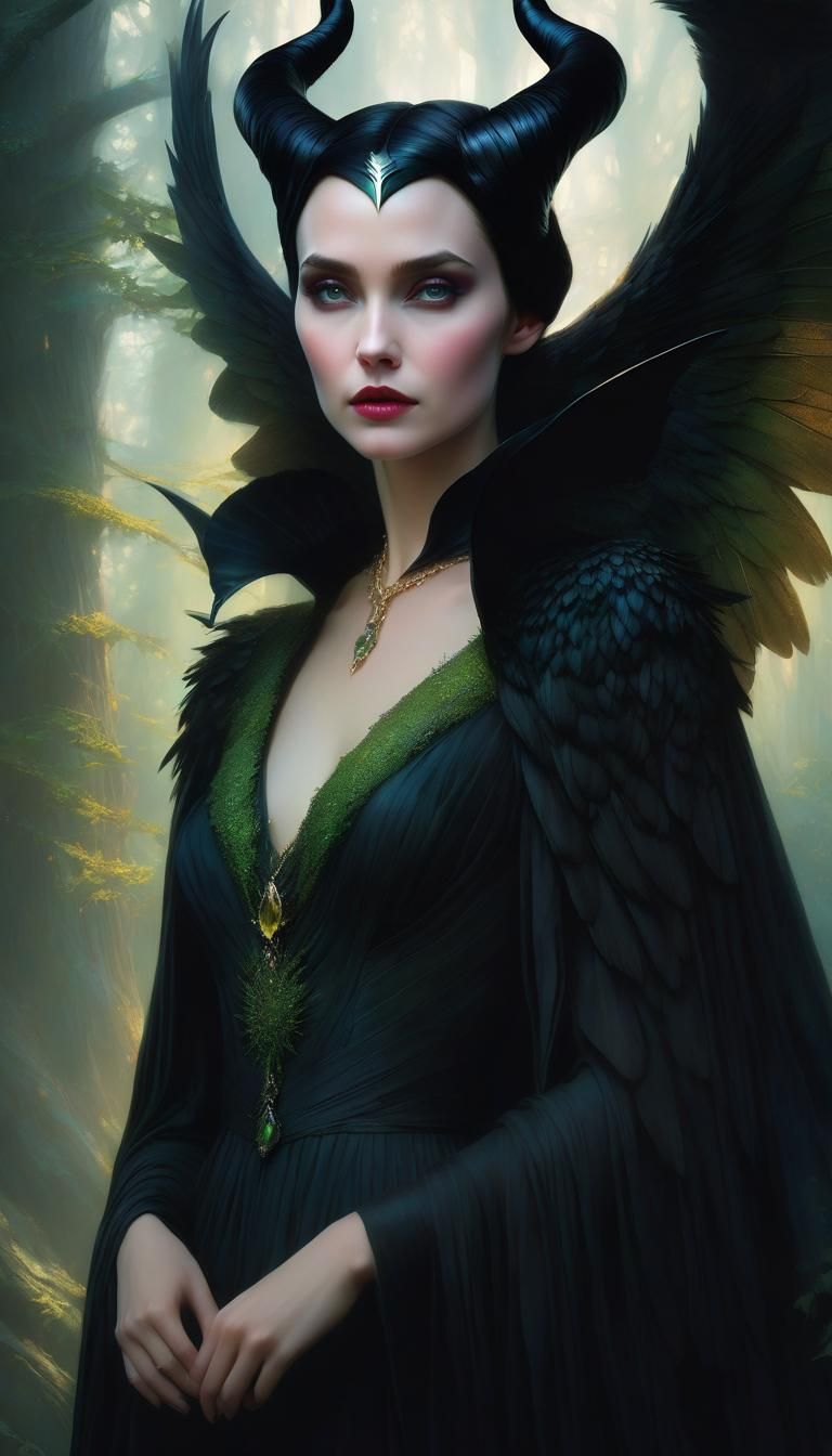 Maleficent - AI Generated Artwork - NightCafe Creator