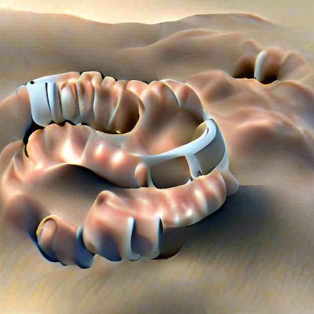 Jawbone, 3D-Model - AI Generated Artwork - NightCafe Creator