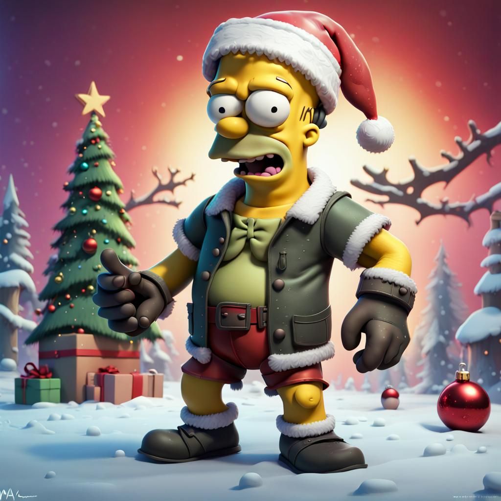 This fella sure LOVES the Holidays! - AI Generated Artwork - NightCafe ...