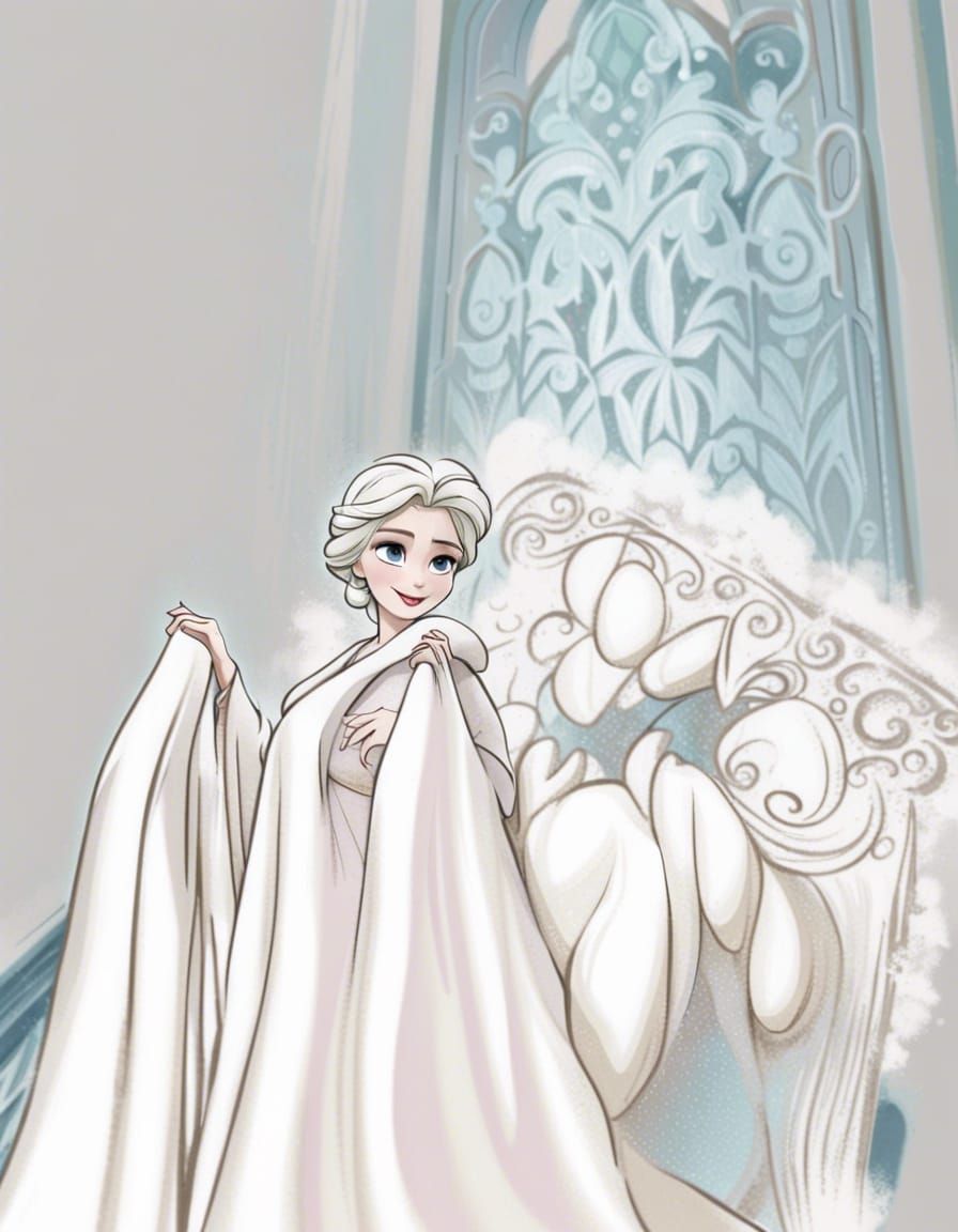 Princess Elsa - AI Generated Artwork - NightCafe Creator