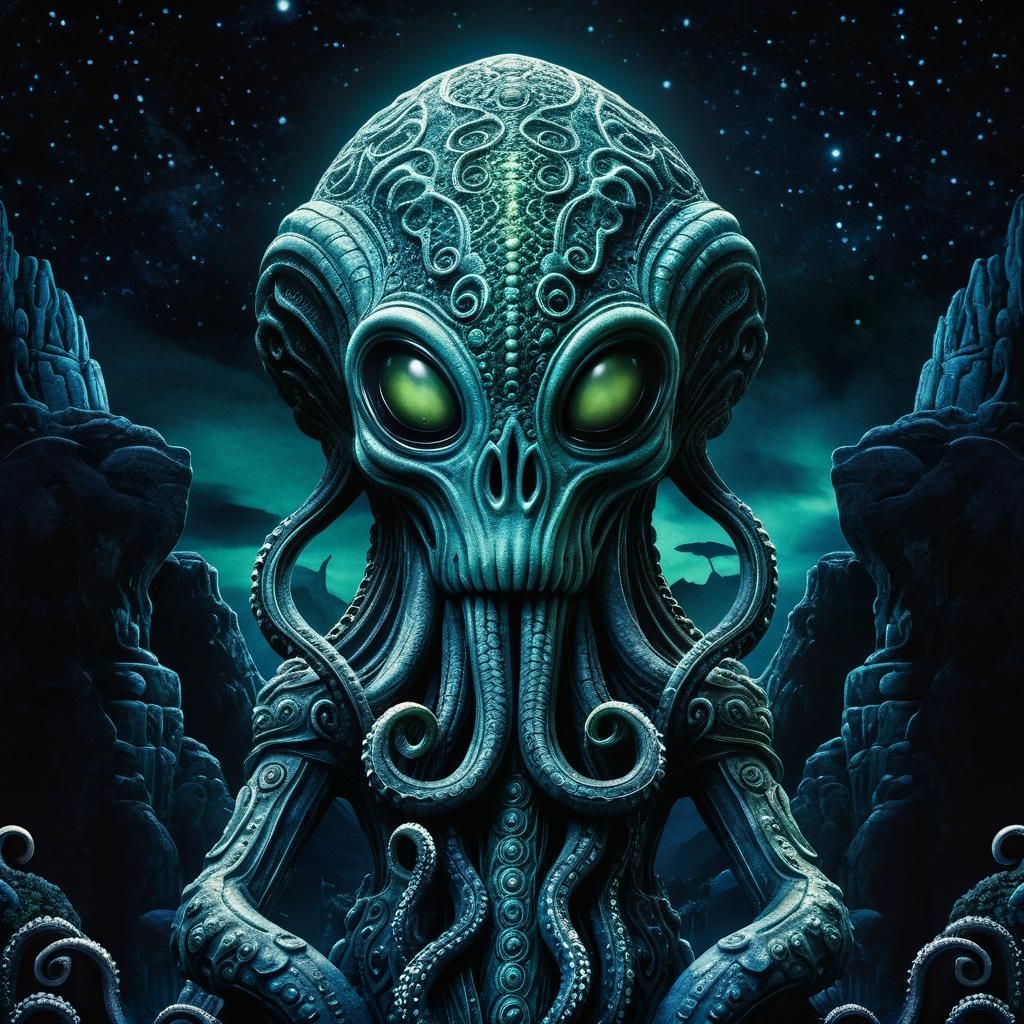 Alien - AI Generated Artwork - NightCafe Creator