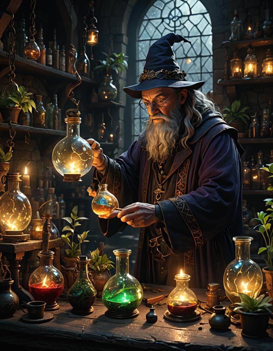 Alchemist - AI Generated Artwork - NightCafe Creator