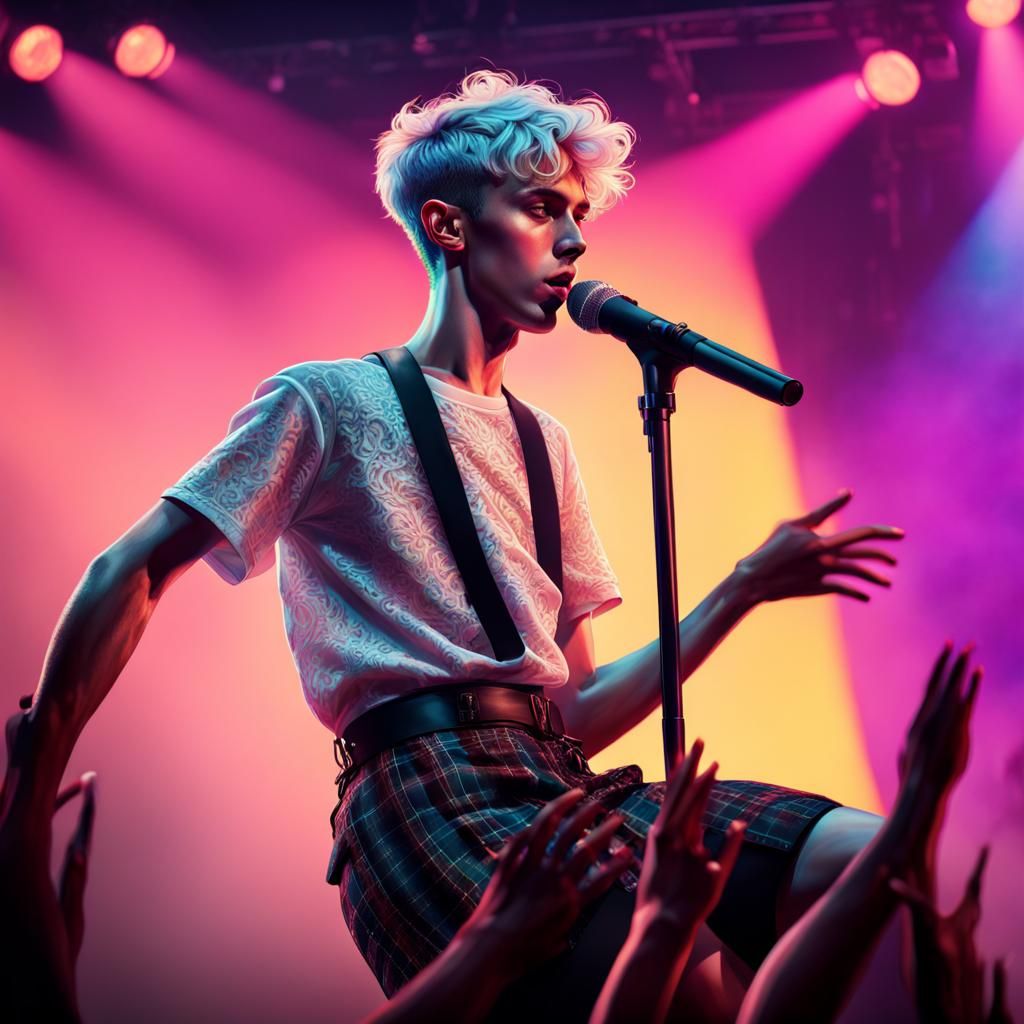 Troye Sivan 231206D - AI Generated Artwork - NightCafe Creator