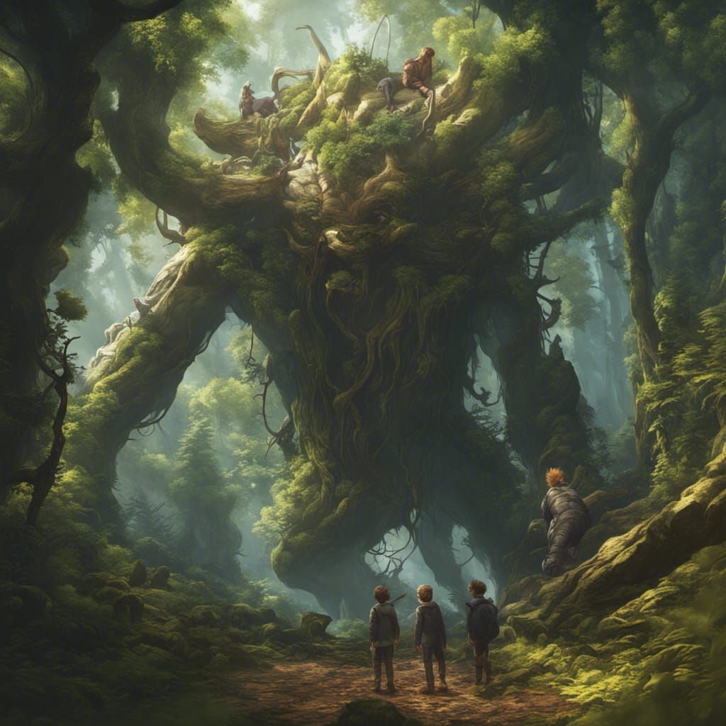 Imaginary Friends Series: Giants - AI Generated Artwork - NightCafe Creator