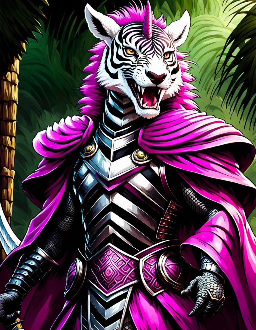You Might Be Cool, But Are You Zebrid-Tigercorn-Wearing-Magenta ...