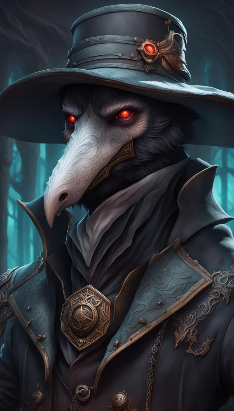 Werewolf Plague Doctor - AI Generated Artwork - NightCafe Creator